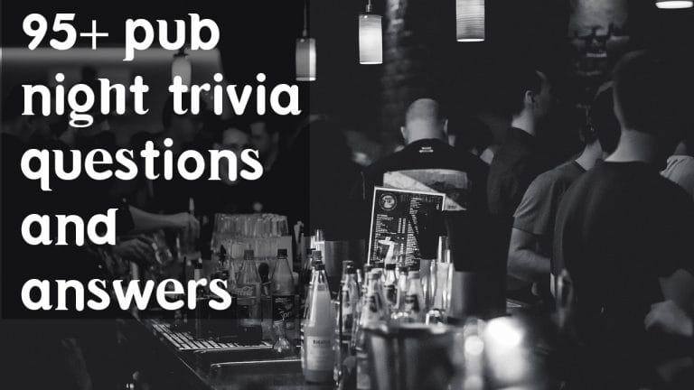 95+ Best bar trivia questions with answers [updated]