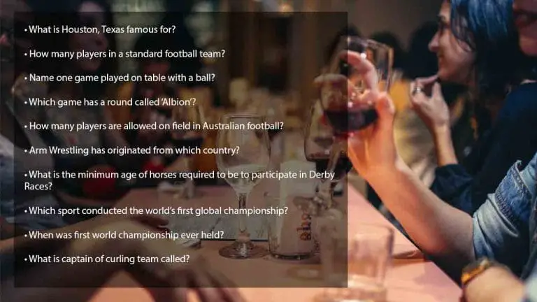 100+ Best Bar Trivia Questions with Answers [updated] - Best Trivia ...