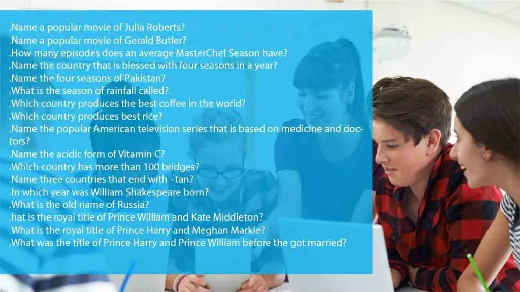 75+ best trivia questions and answers for teens