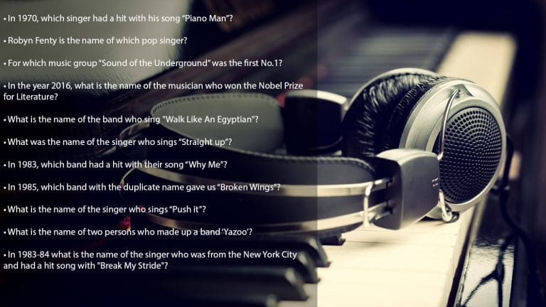 210+ Music Trivia Questions and Answers [2026 Edition]
