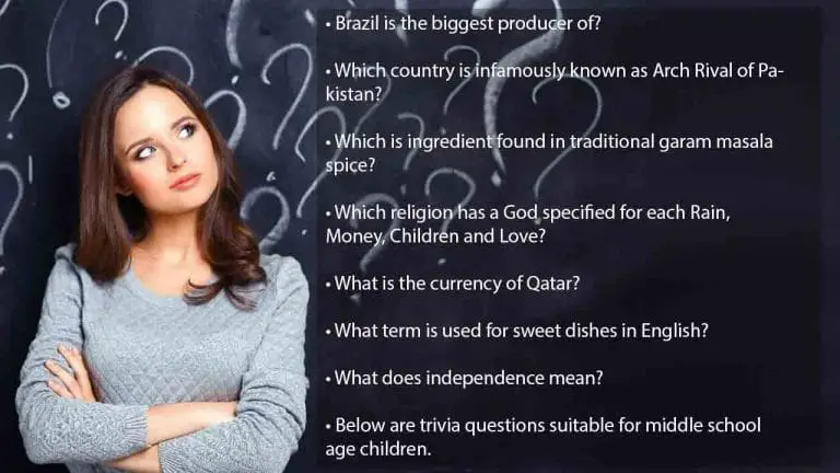 80+ Multiple Choice Trivia Questions and Answer