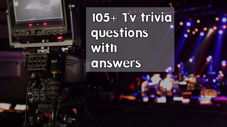 120+ Top TV Trivia Questions with Answers [Updated] - Best Trivia ...