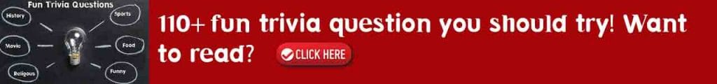 110+ Daily Trivia Questions List with Answers