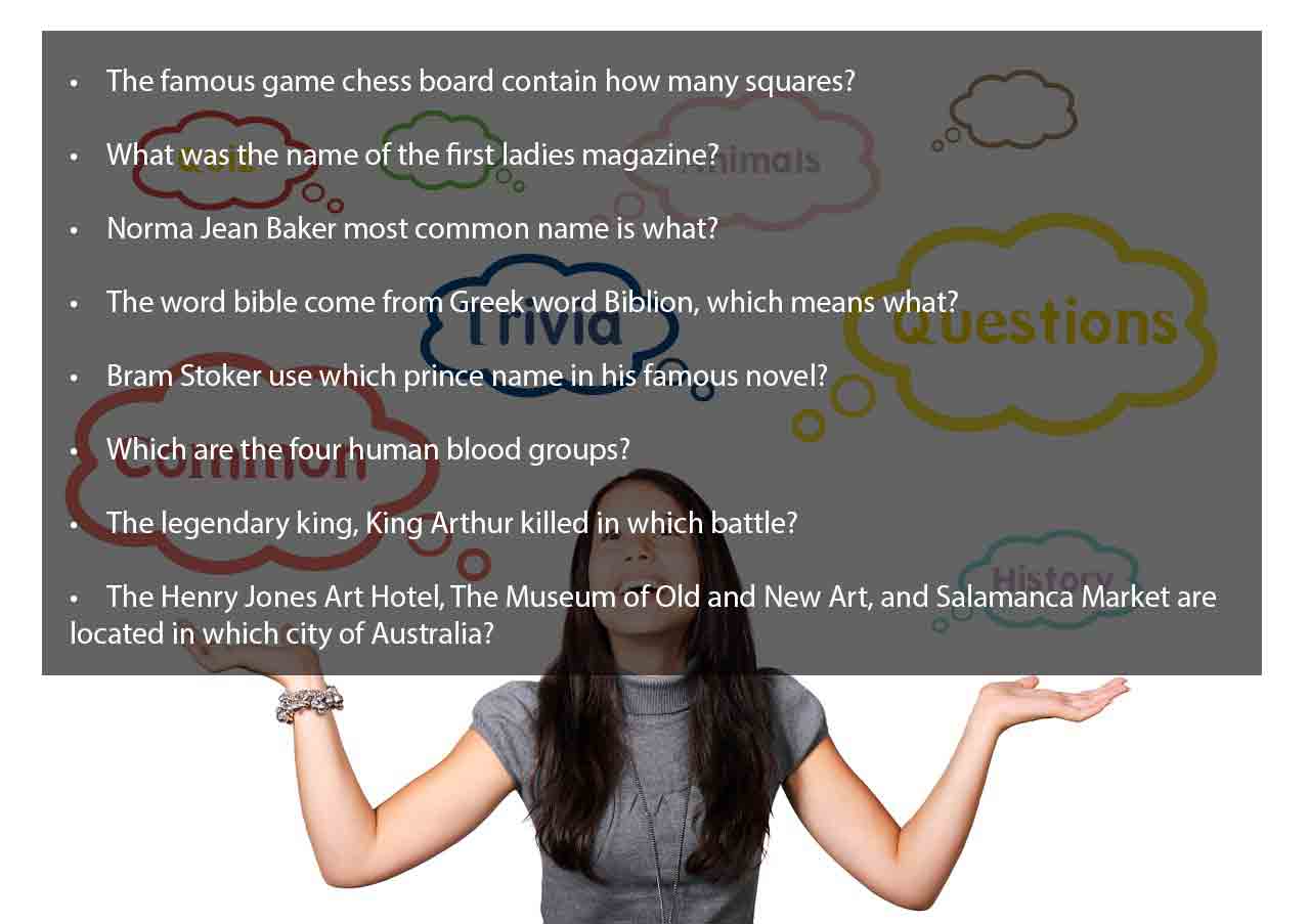 70 Common Trivia Questions With Answers Updated 70 Common Trivia Questions With Answers Updated