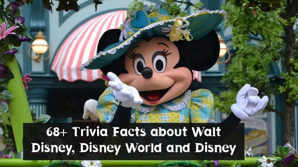 Disney Trivia Facts about Princess, Disney World and Walt Disney