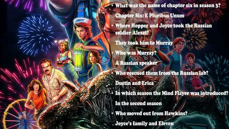 95+ Stranger things trivia questions and answers
