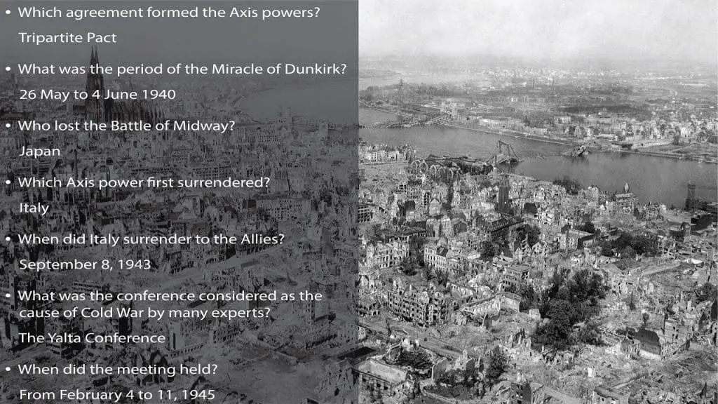85+ WW2 Trivia Questions and Answers