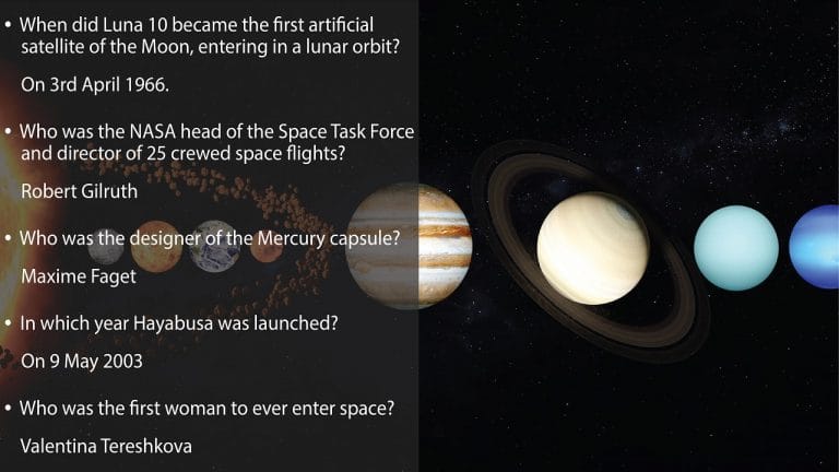 85+ Space Trivia Questions And Answers