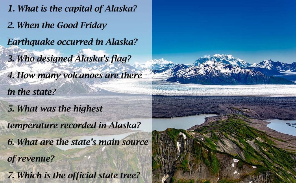 55+ Incredible Trivia Questions about Alaska