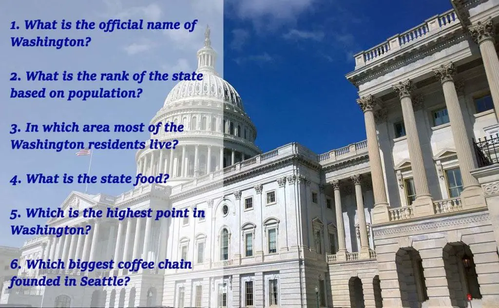60+ Amazing Washington Trivia Questions and Answers
