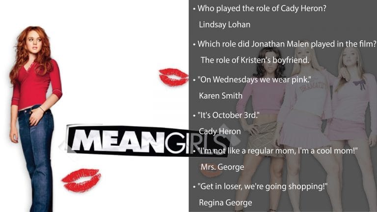 65+ Mean Girls Trivia Questions and Answers